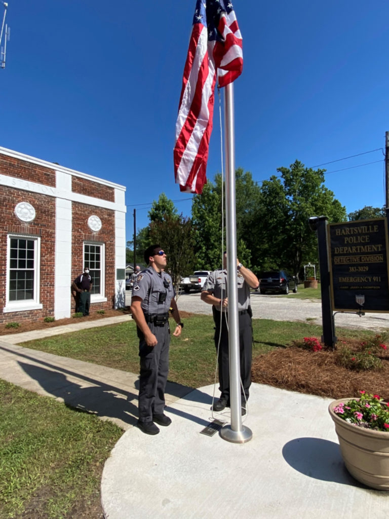 Hartsville Police Department Flag Dedication Ceremony | News and Press