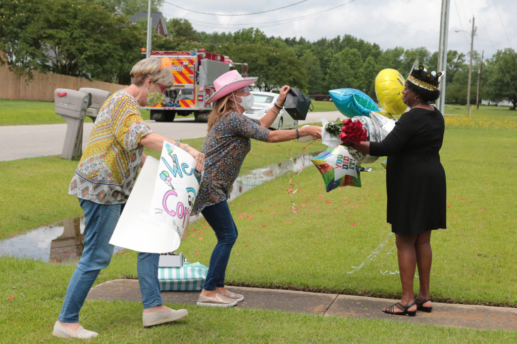 Beloved teacher honored with retirement parade | News and Press